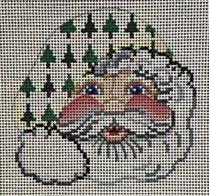 88005 - Santa Face with Trees Hat