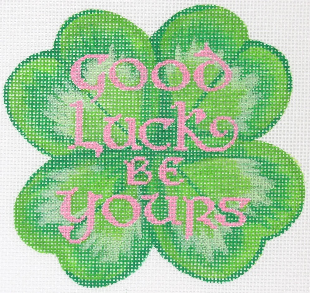 HM-08 - "Good Luck Be Yours" Four Leaf Clover - St Patrick's Day (Marc